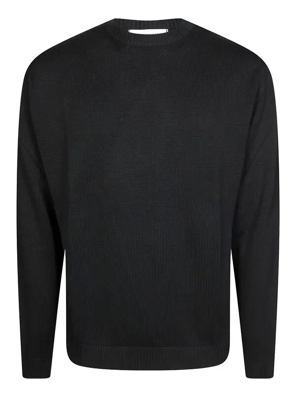 DANIELE FIESOLI Danielle Fiesoli Classic Knit Crewneck Sweater - Nero