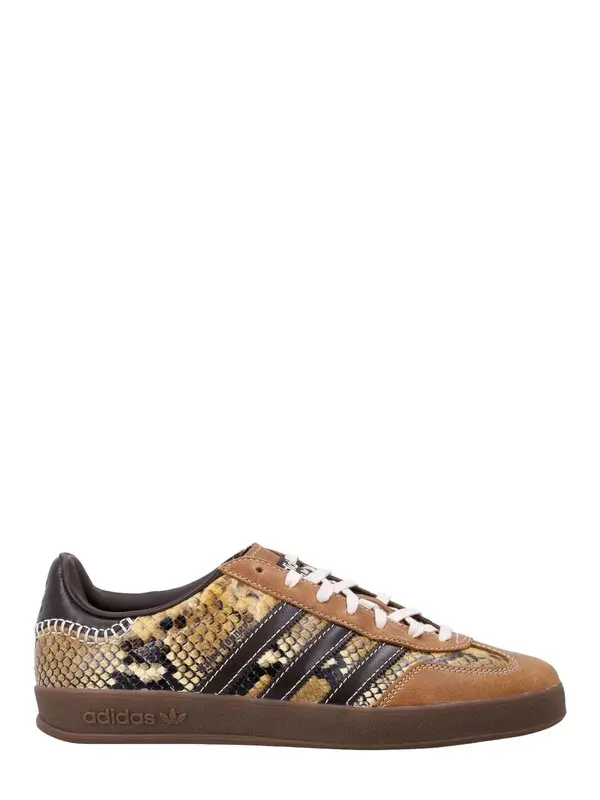 WALES BONNER X ADIDAS Snake-effect Sneakers - Dark Brown