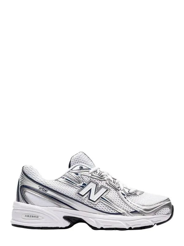NEW BALANCE 740 Athletic Lace Up Sneakers - Silver