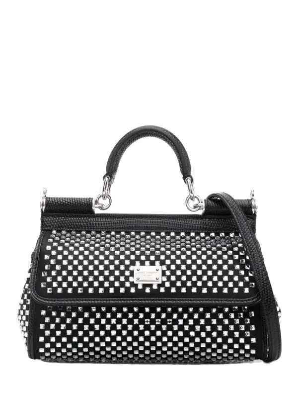 Dolce & Gabbana Sicily Small Handbag - Black