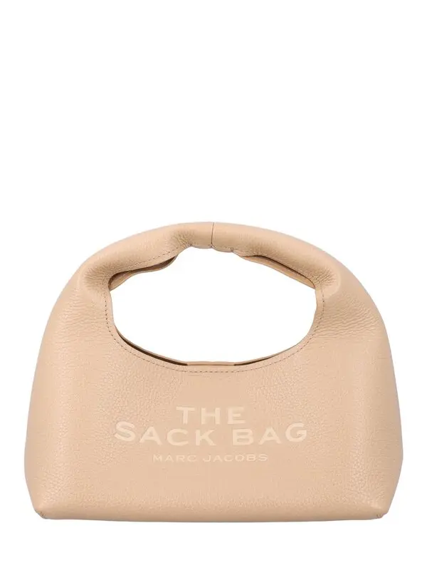 Marc Jacobs The Sack Mini Bag In Leather - Brown