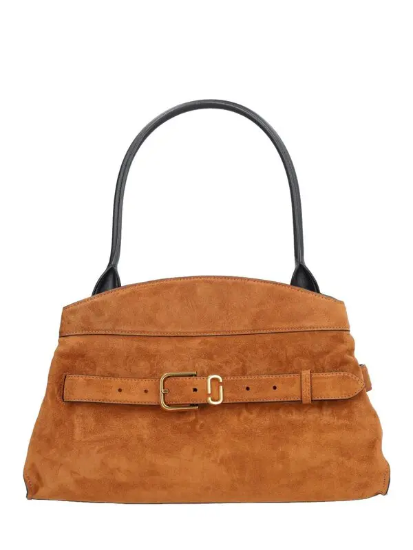 Marc Jacobs Suede Satchel Bag - Buff