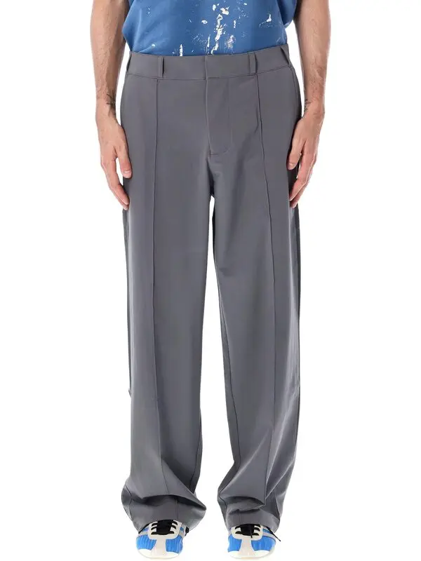 ADIDAS ORIGINALS SONG FOR THE MUTE Tailored Straight-leg Pants - Grey Five