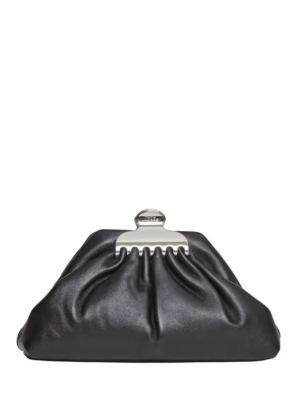 Marc Jacobs The Small Claw Clip Clutch Bag - Nero