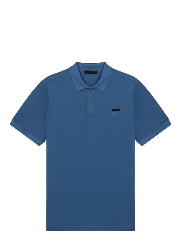 Prada Polo Mini Shirt - Celeste