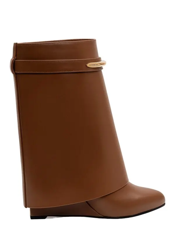 Givenchy Shark Pinch Mini Ankle Boots - Tan