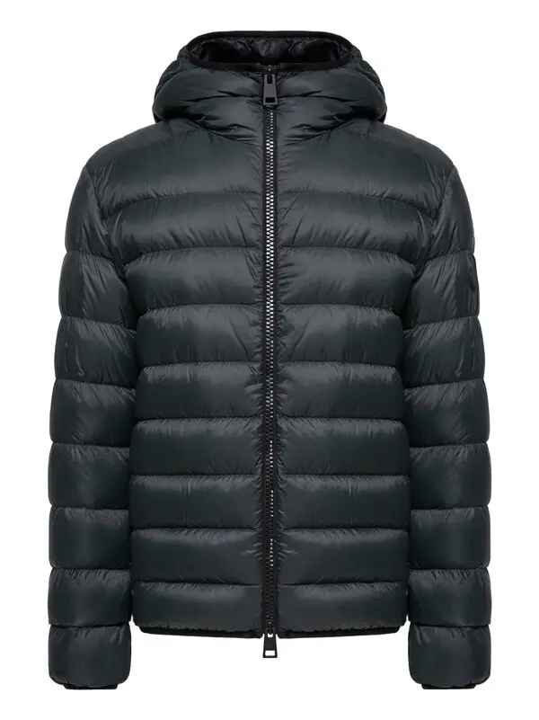Moncler Alrai Mini Down Jacket With Hood - Grey