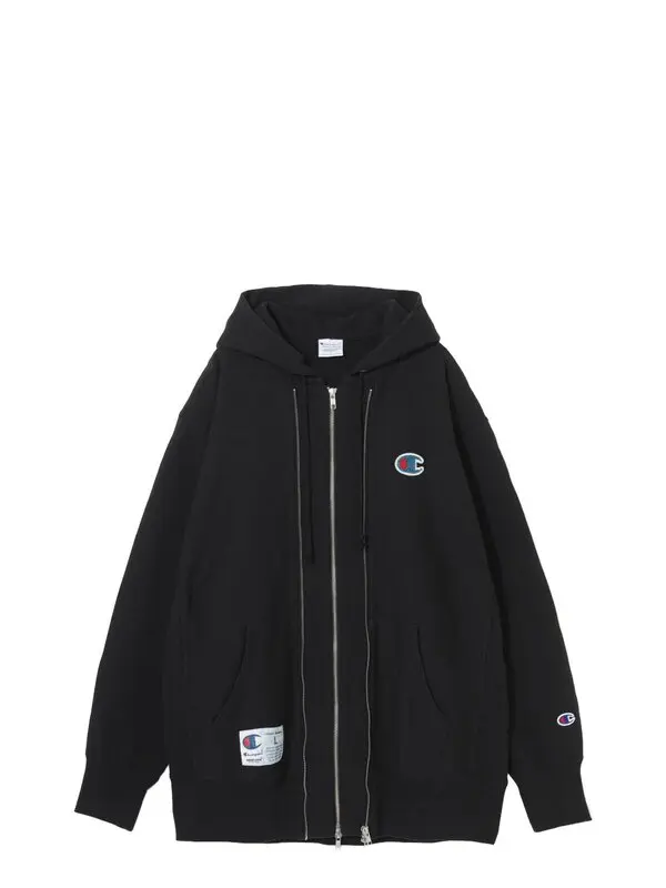 Undercover Champion Zip-up Cotton Hoodie - Black