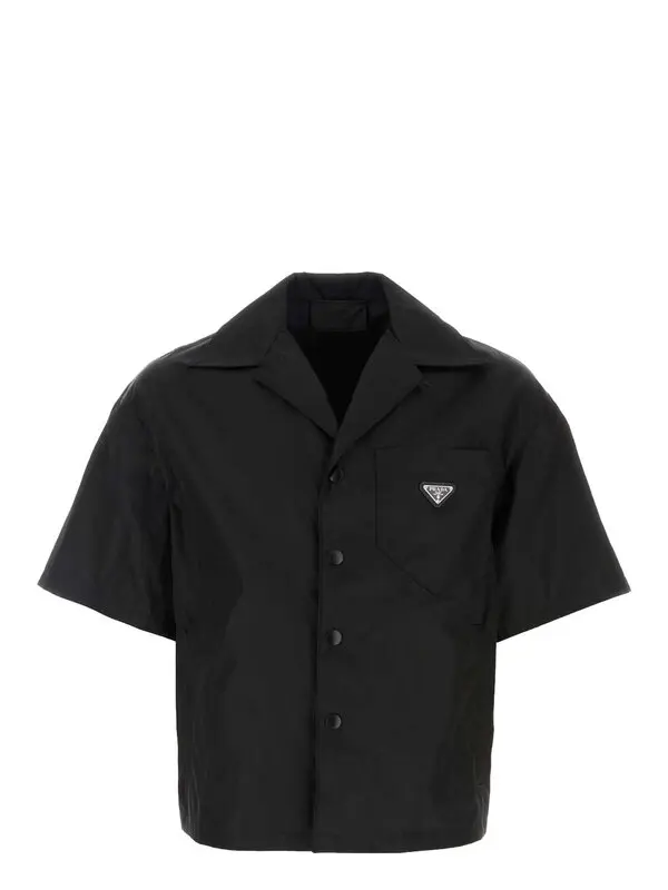 Prada Classic Short-sleeve Shirt - Nero
