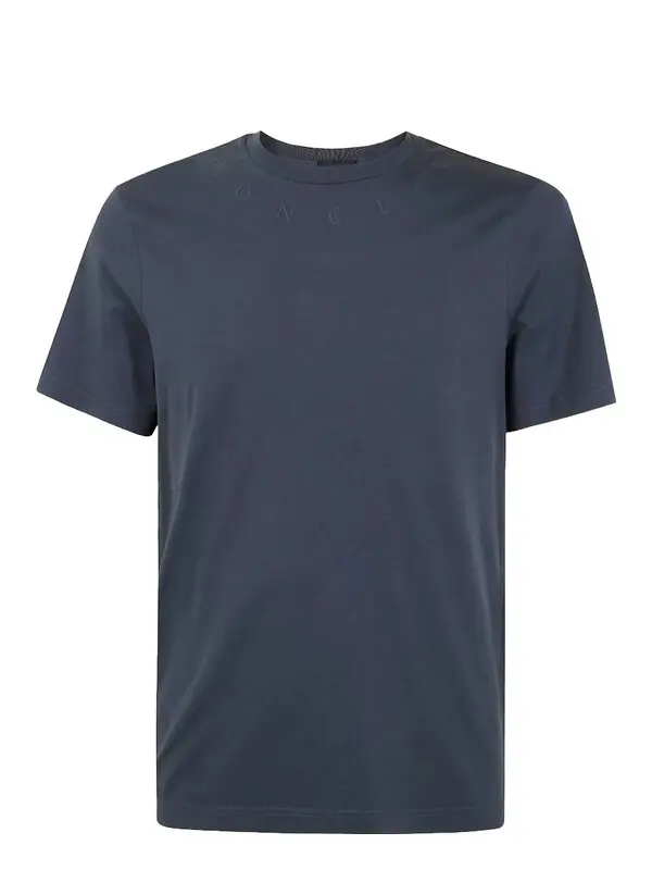 Moncler Classic Cotton Short Sleeve T-shirt - Grey