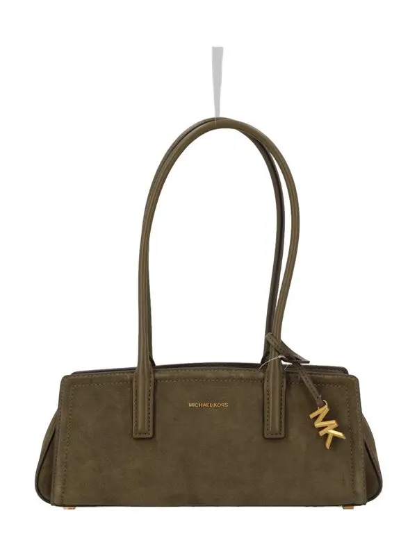 Michael Kors Monogram Shoulder Bag - Brown
