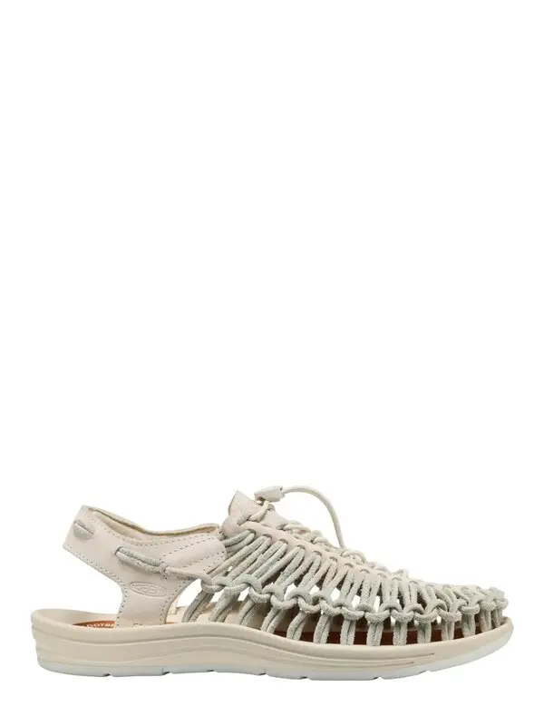 Keen Woven Strappy Sandals With Adjustable Fit - Birch
