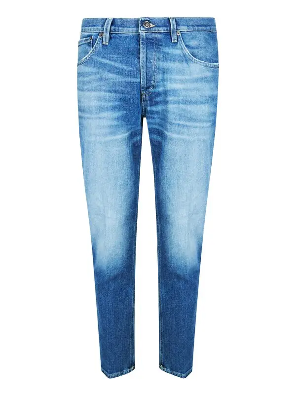 DONDUP Brighton Carrot Fit Five-pocket Jeans - Blu