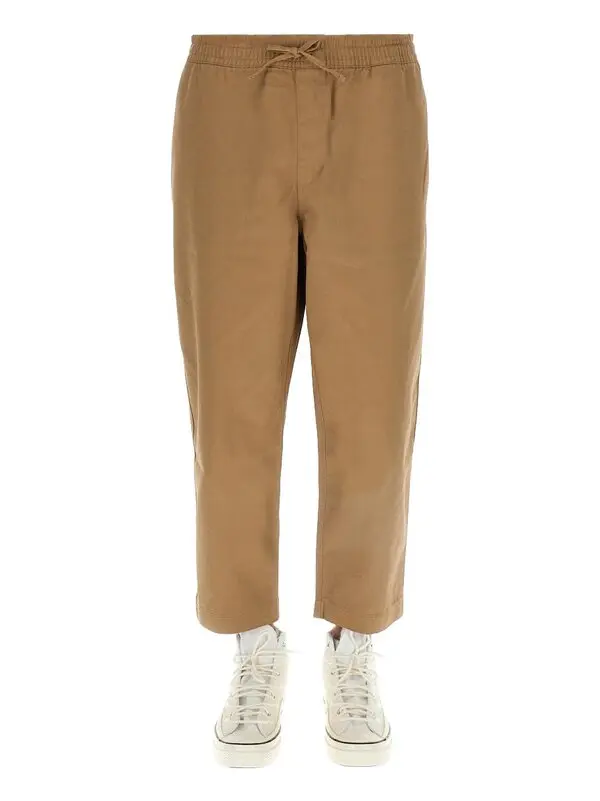 UMBRO X YMC Stylish Cropped Pants For - Beige
