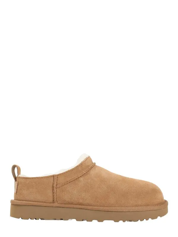 UGG Classic Micro Leather Boots - Brown