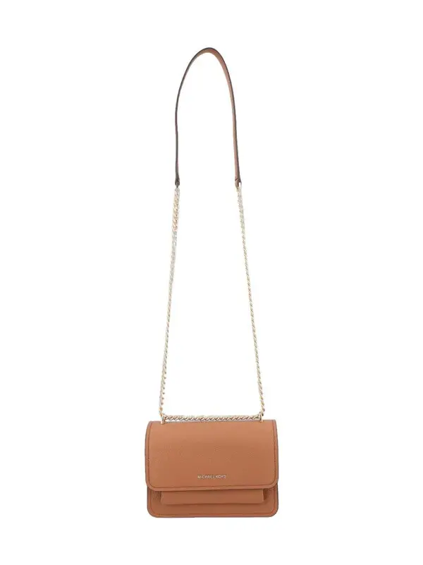 Michael Kors Suede Chain Shoulder Bag - Brown