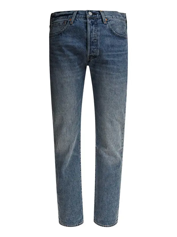 LEVI'S 501 Original Mid-rise Straight Fit Jeans - Blue