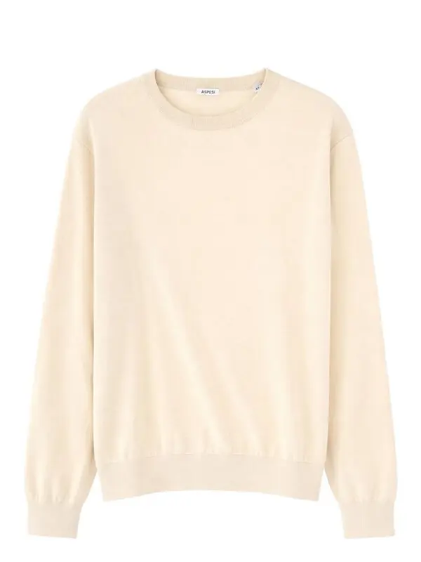 Aspesi Cotton Blend T-shirt - Ivory