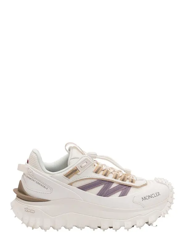 Moncler Trailgrip Low Top Sneakers - Bianco