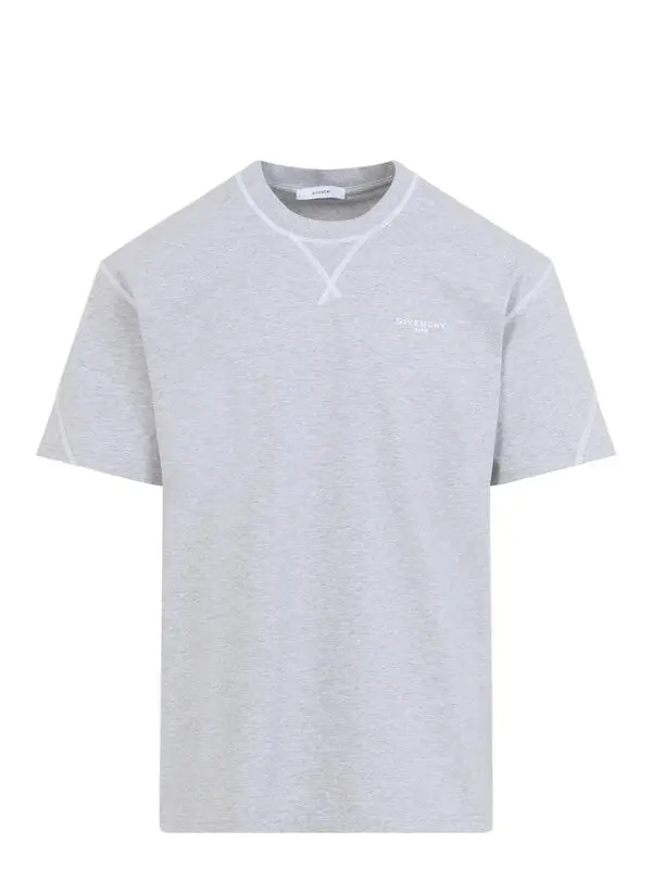 Givenchy Classic Cotton T-shirt For - Grey