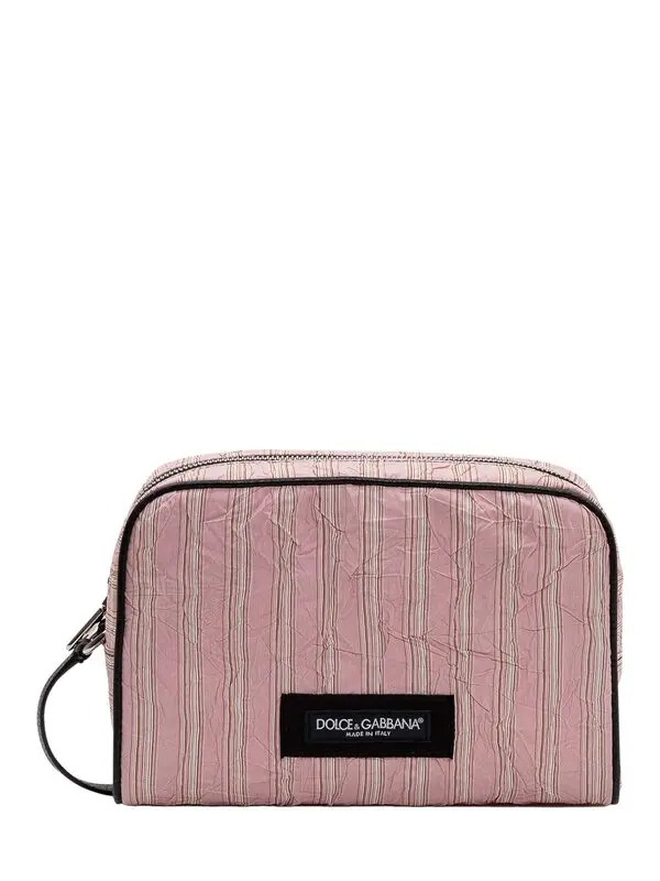 Dolce & Gabbana Printed Cosmetic Bag - Multicolor Rosa
