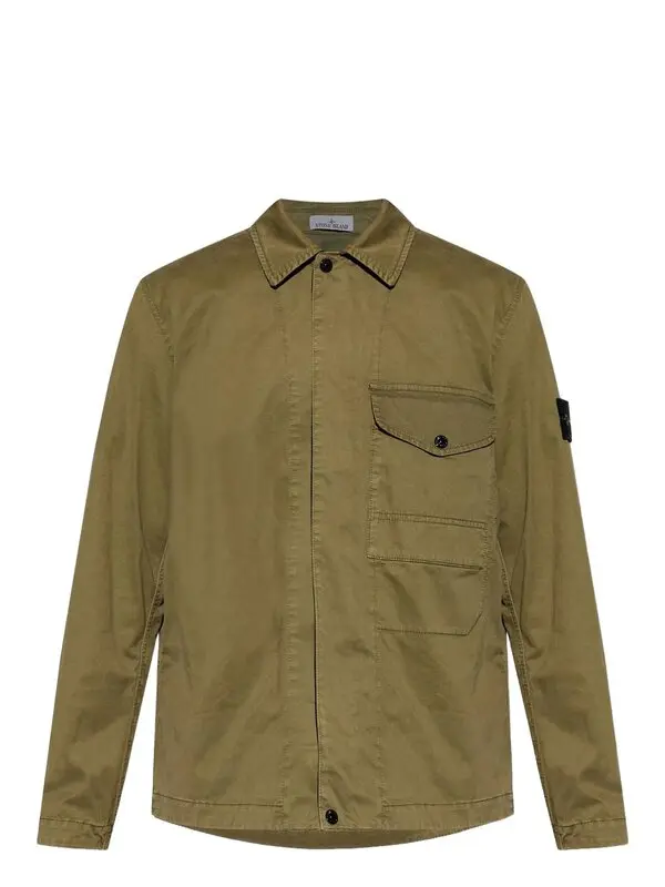 Stone Island Mini Shirt Collection Ss26 - Miltrgren