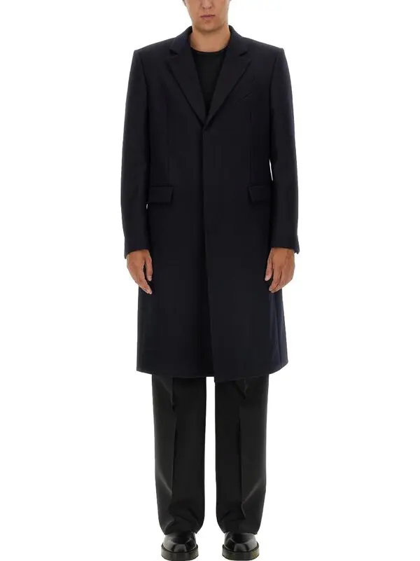 Givenchy Wool Coat - Blue