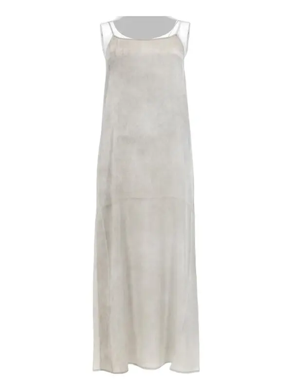 UMA WANG Silk Blend Mini Suit - Grey