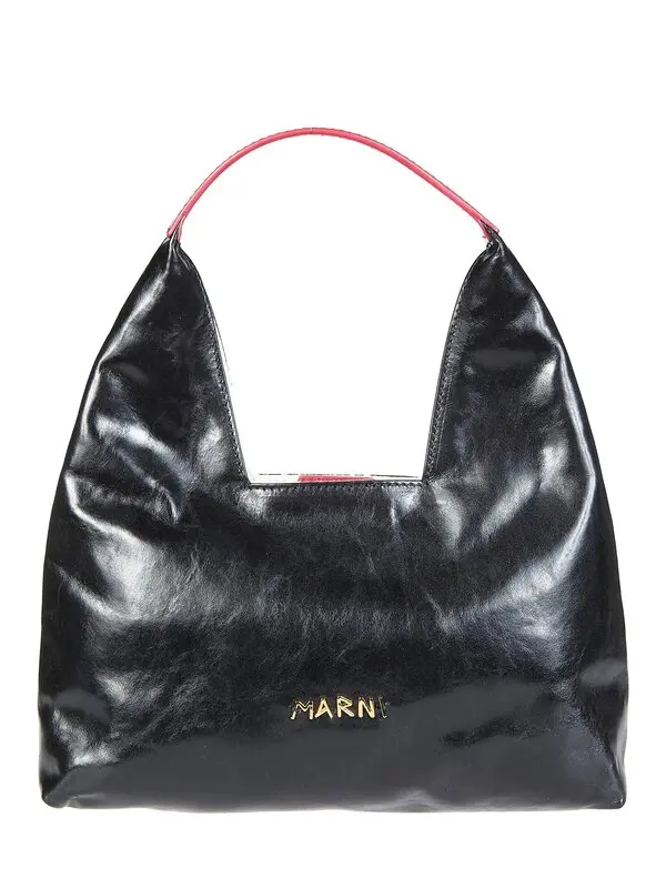 Marni Mini Top Handle Bag - Nero