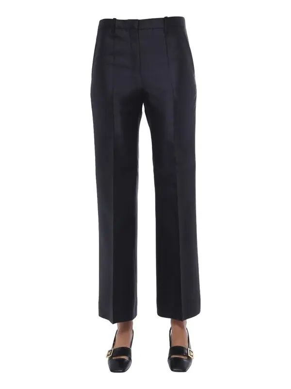 Givenchy Wide-leg Tailored Wool Trousers - Blue
