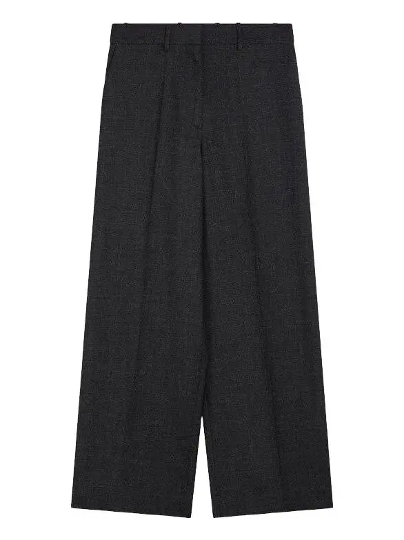 Givenchy Wide-leg Tailored Wool Trousers - Grey