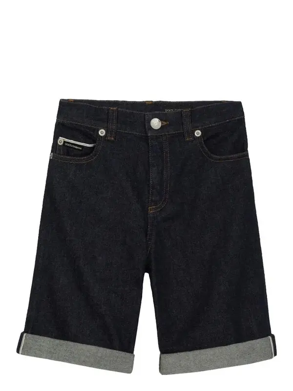Dolce & Gabbana Denim Bermuda Shorts - Multicolour