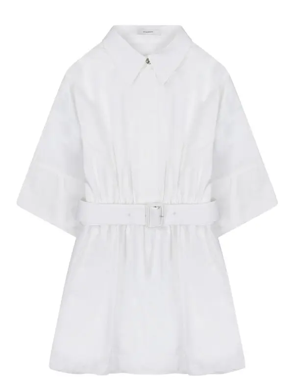 Givenchy Mini Suit Chemisier Dress - White
