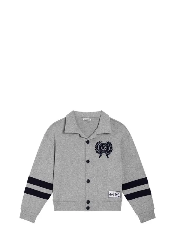 Dolce & Gabbana Jersey Sweatshirt With Print - Grey
