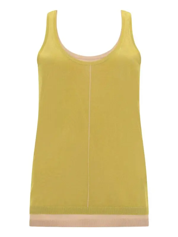 Paul Smith Rayon Tank Top - Green