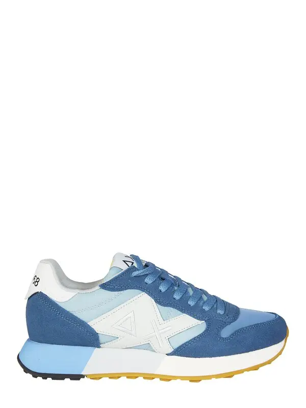 SUN 68 Bicolor Sneakers - Blu