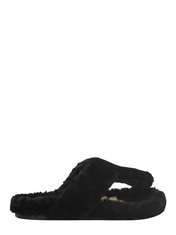 Loewe Ease Toe Post Sandal - Black