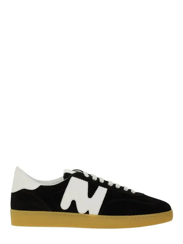 MSGM Retro Suede Sneakers - Black
