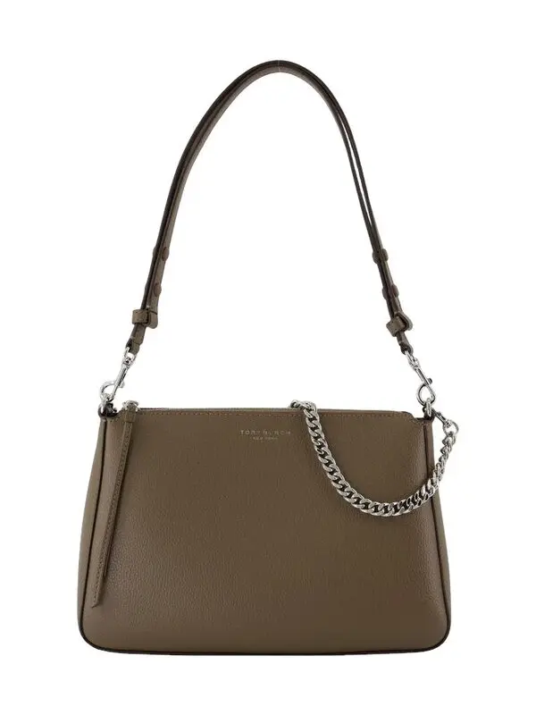 Tory Burch Small Perry Shoulder Bag - Grey