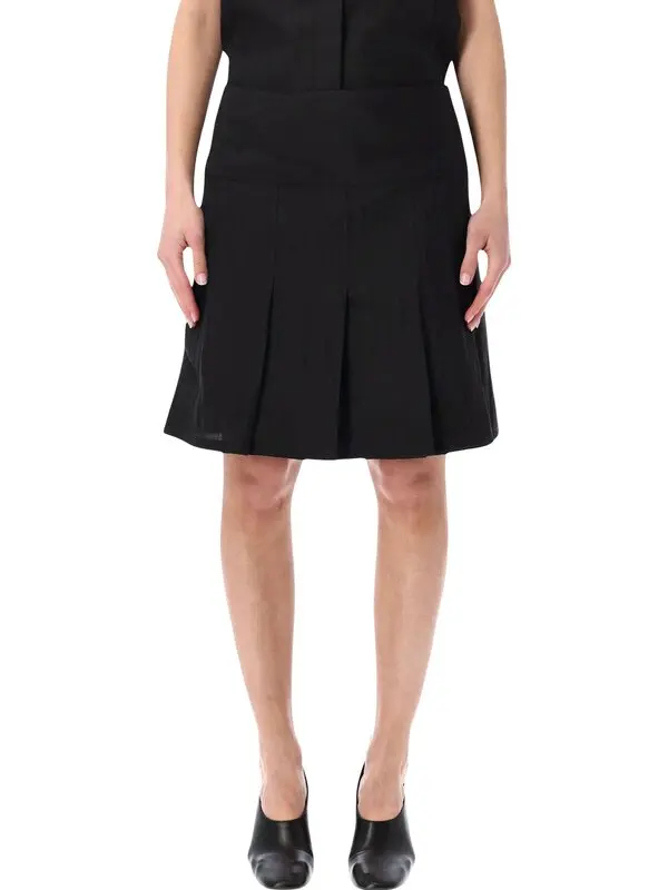 Our Legacy A-line Girdle Skirt - Black