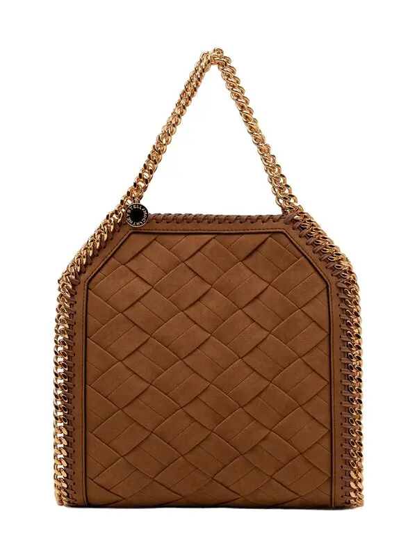 Stella McCartney Mini Chain Shoulder Bag - Brandy