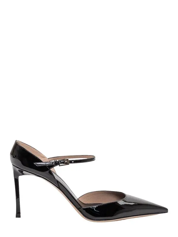 TOM FORD Elegant Décolleté Heels With Ankle Strap - Black