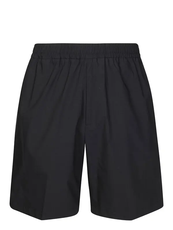 BE ABLE Elastic Bermuda Shorts - Nero