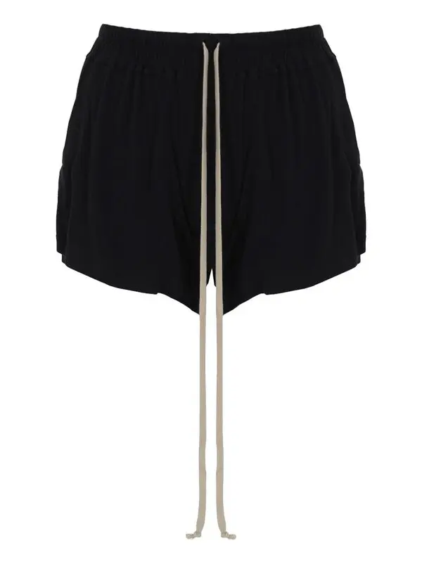 Rick Owens Drawstring Shorts - Black