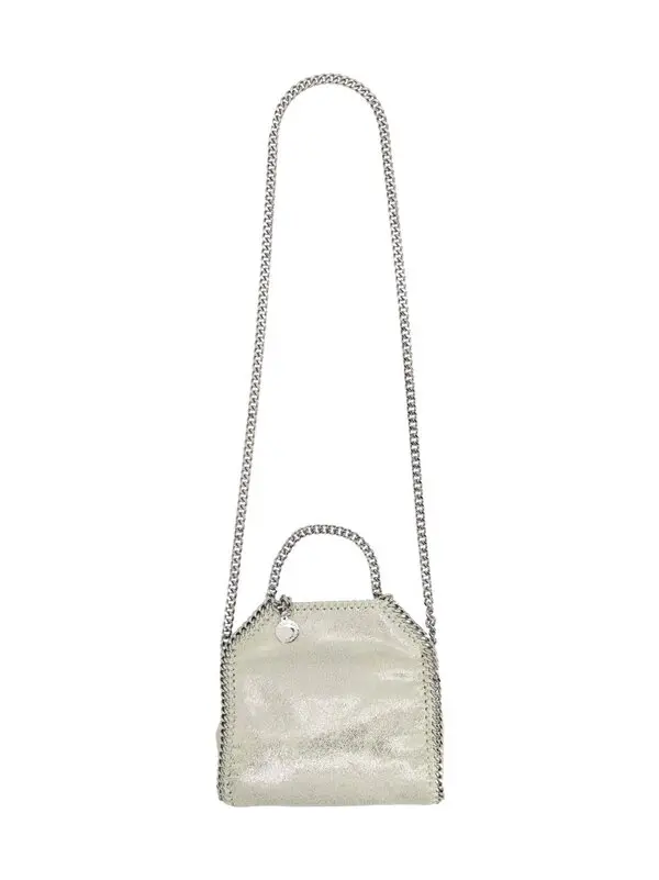 Stella McCartney Mini Metallic Handbag - Silver