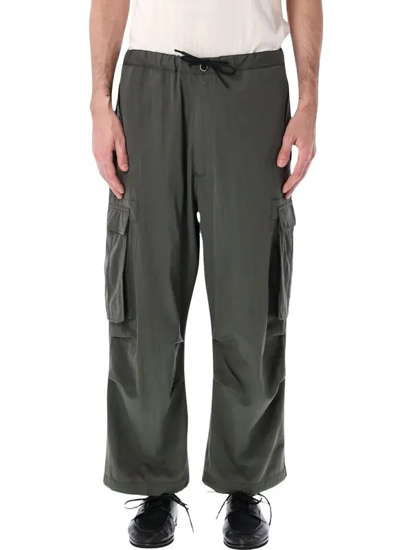 NINE:INTHE:MORNING Relaxed Fit Cargo Pants - Cactus