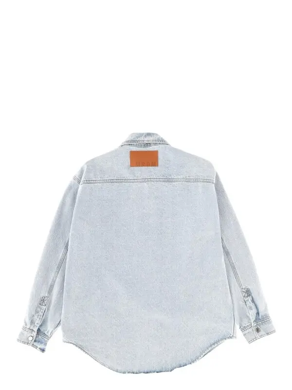 MSGM Denim Overshirt - Blue
