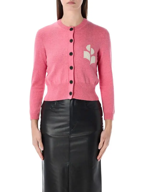 MARANT ETOILE Newton Cardigan - Bubblegum
