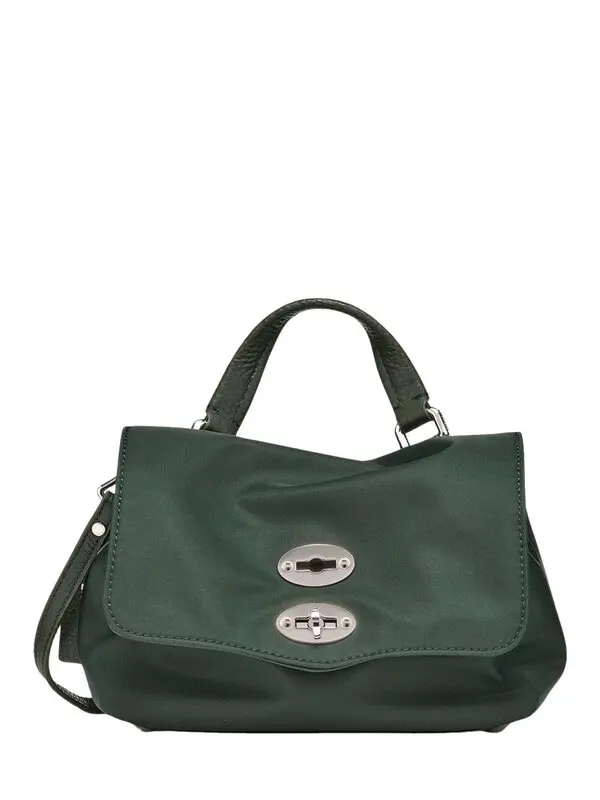ZANELLATO Mini Tote Bag With Turn Lock Closure - Green