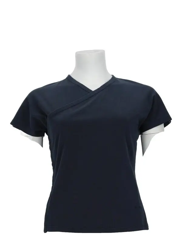 Paloma Wool Organic Cotton Wrap T-shirt - Blue